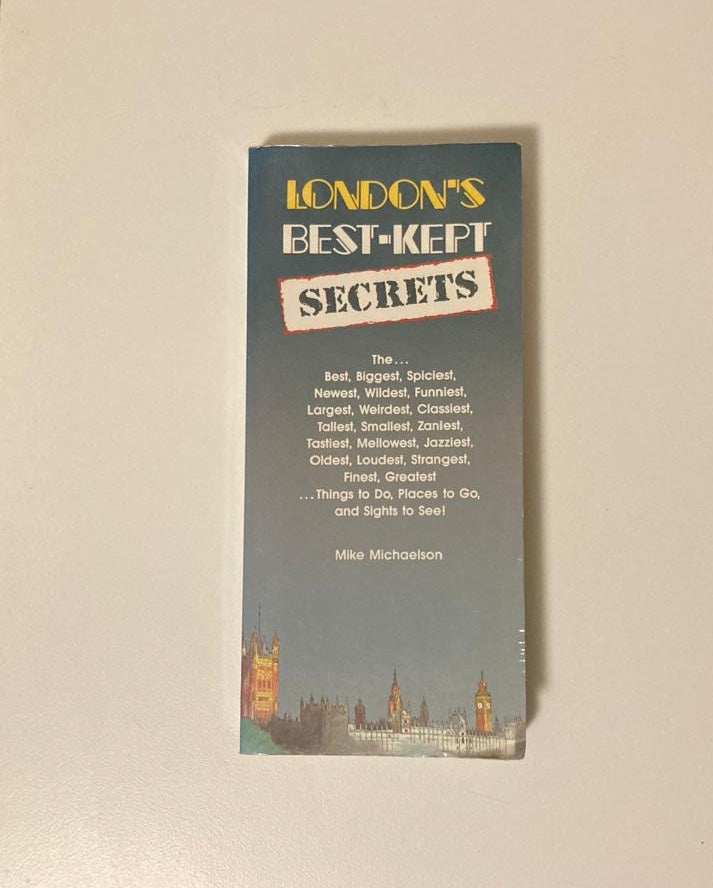 London's best-kept secrets - Mike Michaelson. Secondhand. – The Story ...
