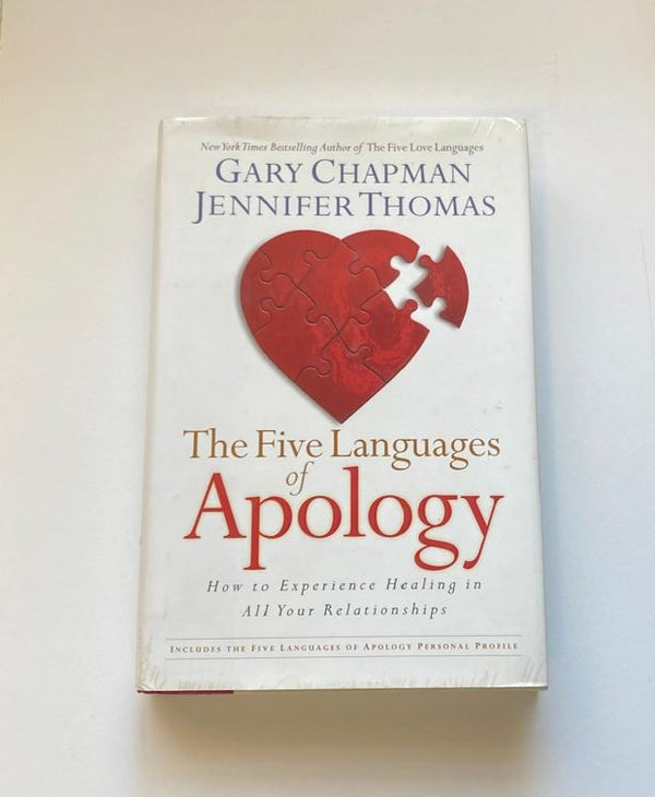 The five languages of apology - Gary Chapman. First edition. Secondhand ...